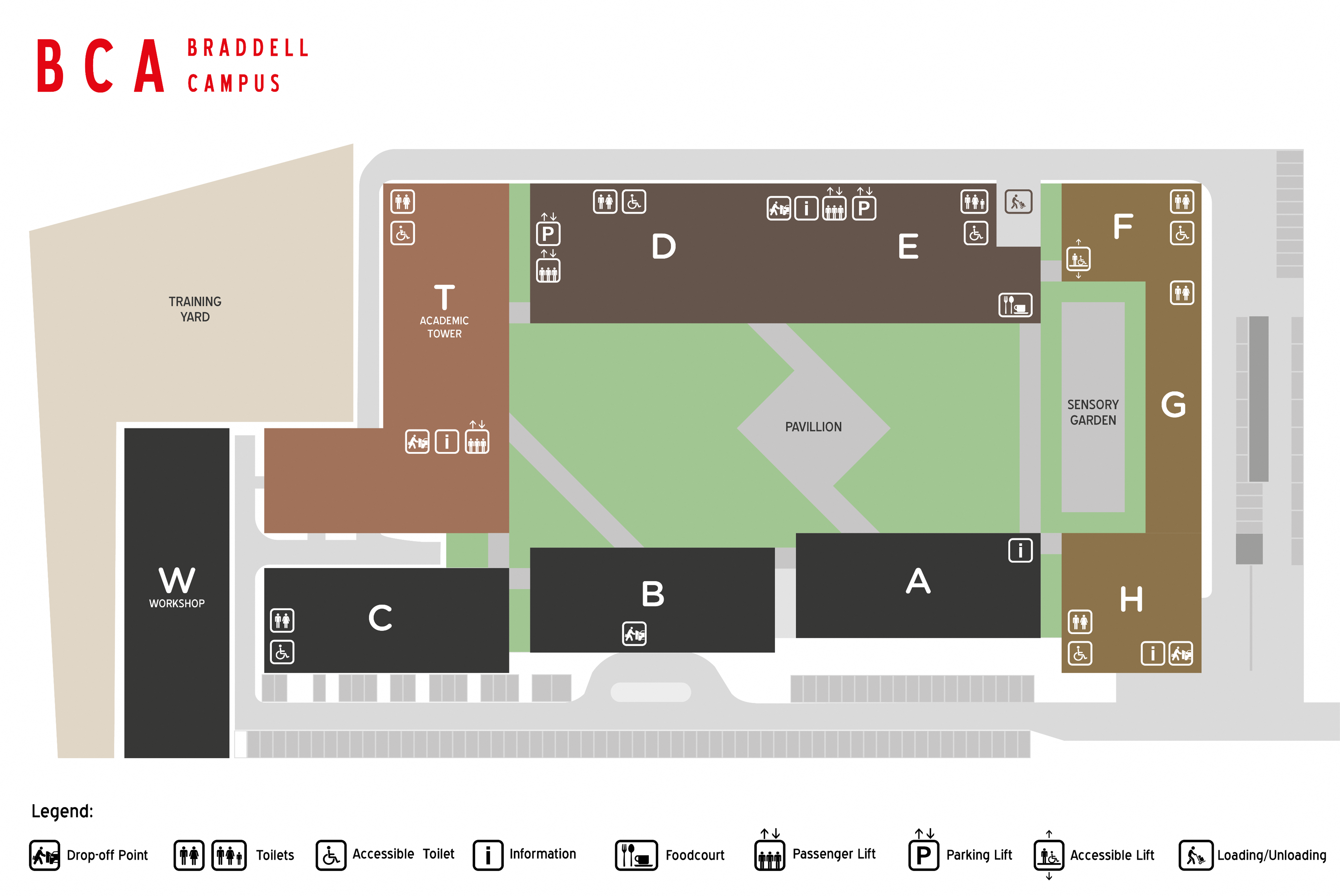 Getting Around BCA Braddell Campus | BCA Academy